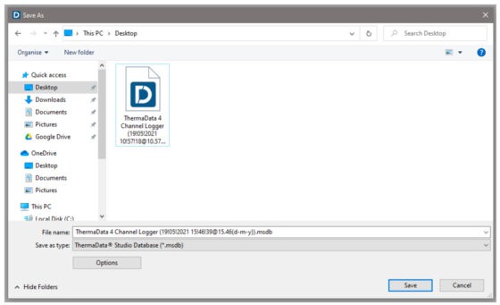 How to Set Up & Use the ThermaData 4 Channel Logger – ETI Temperature Blog